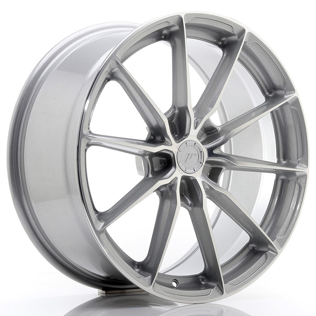 JR Wheels JR37 19x8.5 ET20-45 5H BLANK Silver Machined Face ...