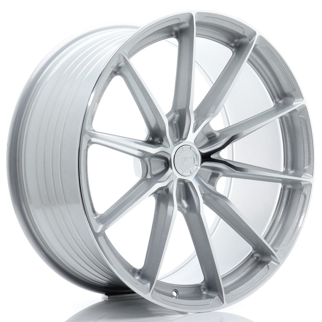 JR Wheels JR37 21x10.5 ET10-46 5H BLANK Silver Machined Face ...