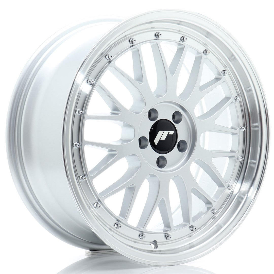 JR Wheels JR23 18x8.5 ET45 5x112 Hyper Silver w/Machined Lip ...