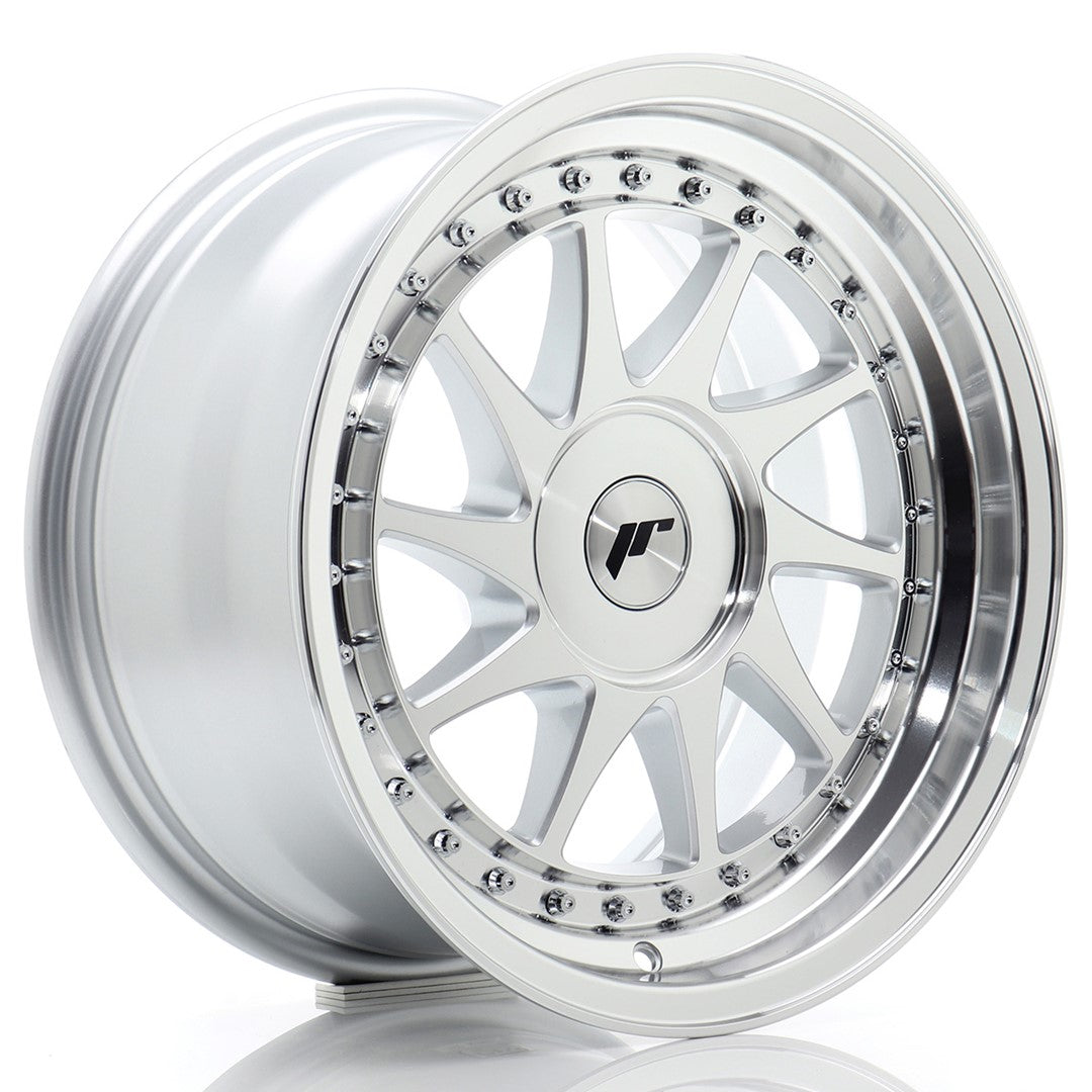 JR Wheels JR26 16x8 ET10-30 BLANK Silver Machined Face – EASTCOASTALLOYS